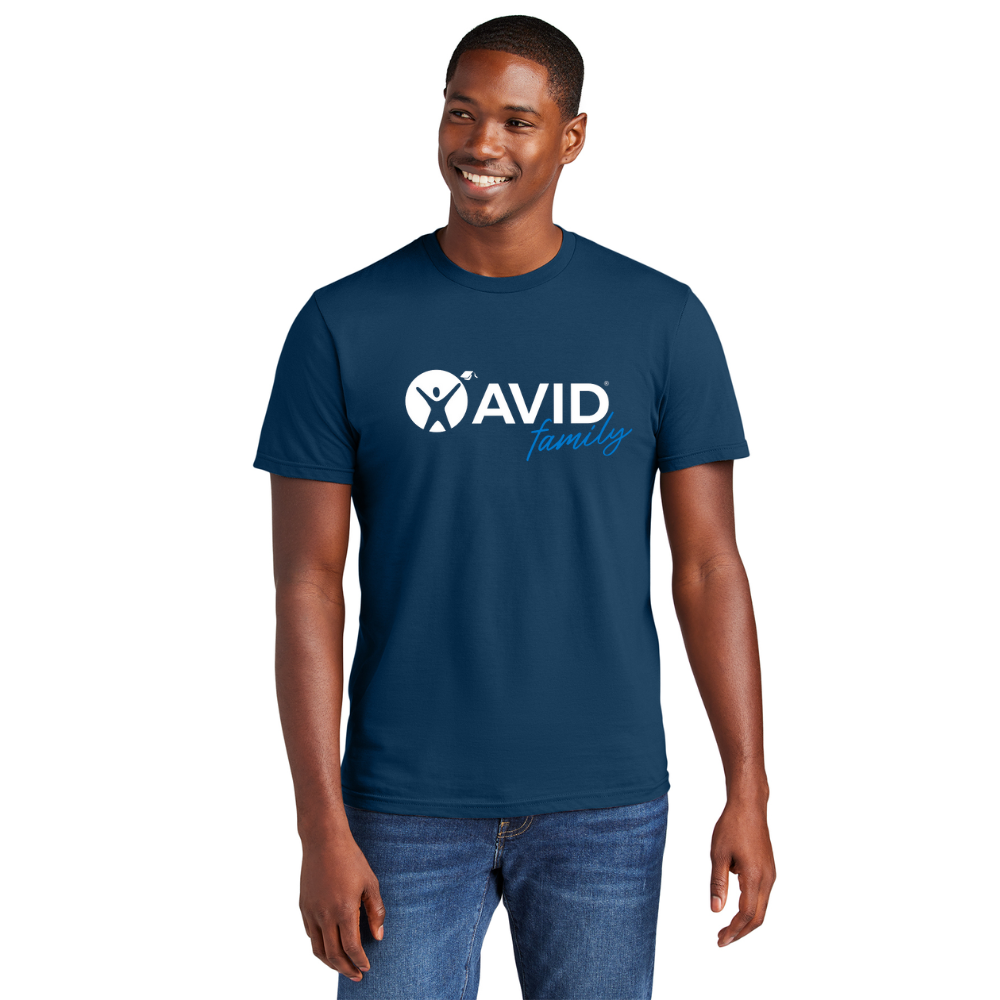 AVID Family T-Shirt - Neptune Blue – myavidstore