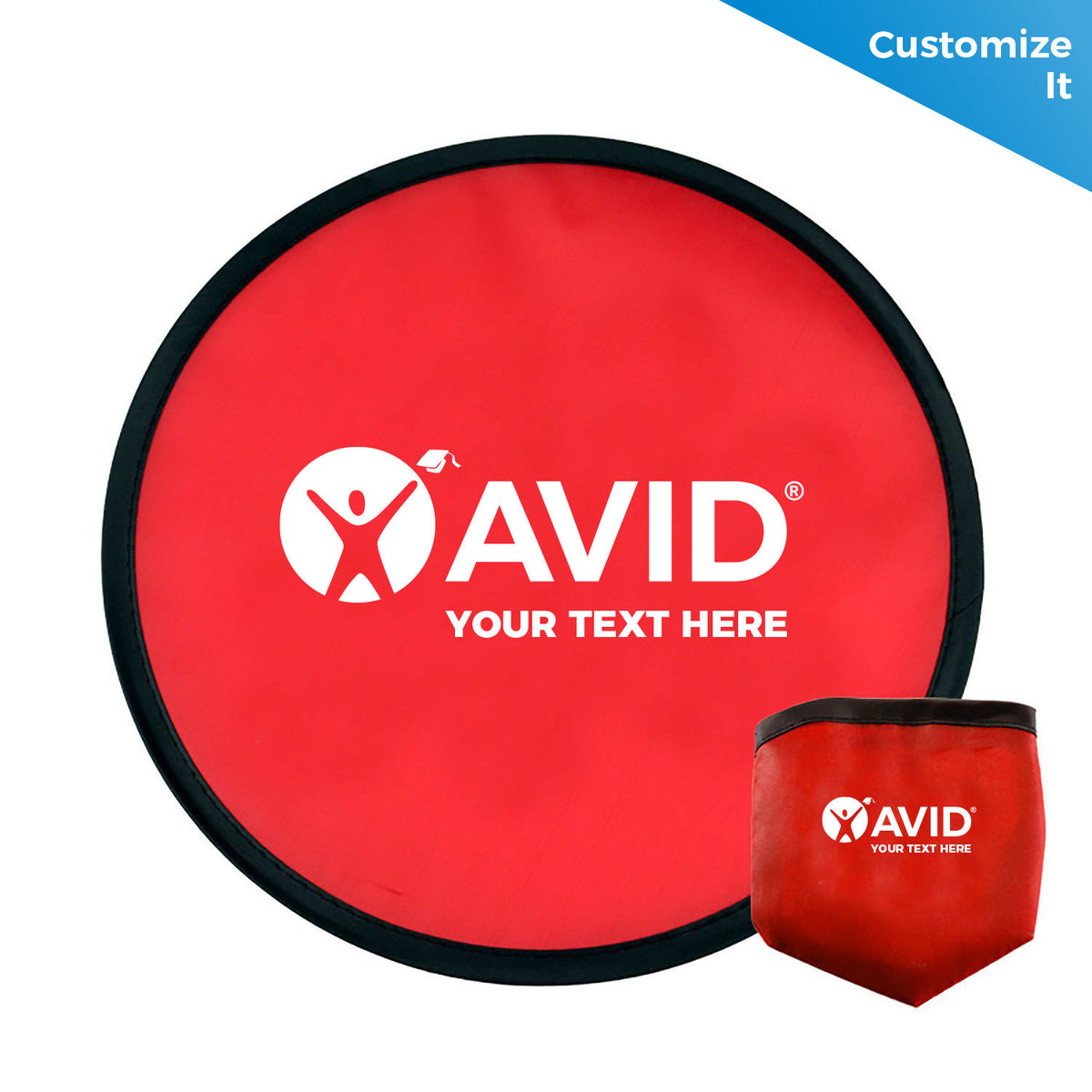 Custom 10" Folding Flyer Frisbee – myavidstore